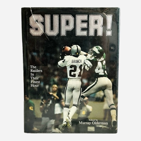 Raiders | Other | Vintage Book Super The Raiders In Their Finest Hour ...
